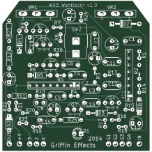 Wah PCBs to build your own clone guitar effects pedal by Griffin ...